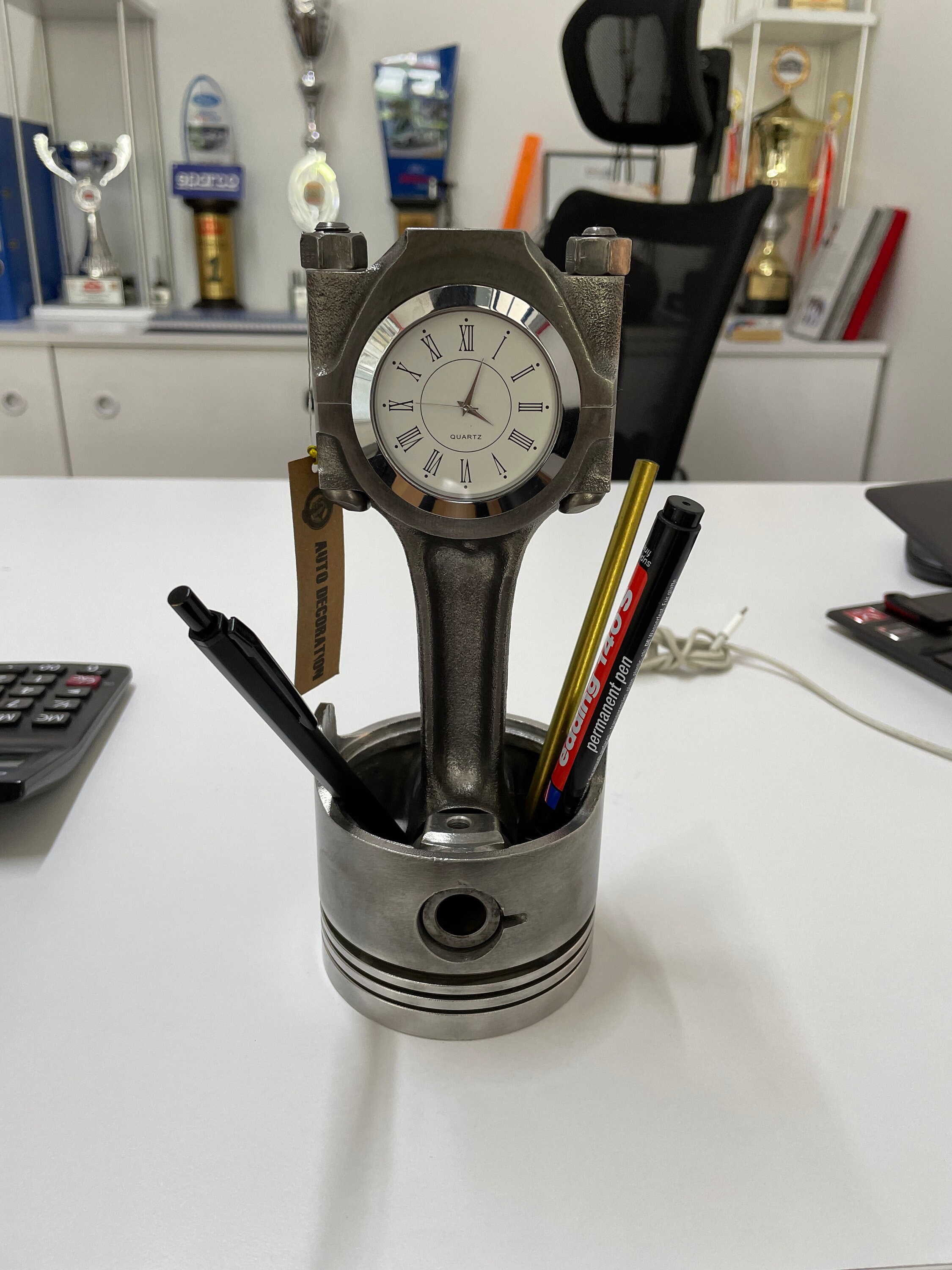 Piston Clock / Real Car Engine Parts / Piston Trinket / Personalized - Etsy