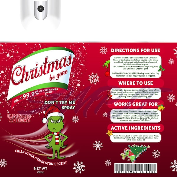 Christmas Be Gone Tumbler Wraps - Etsy