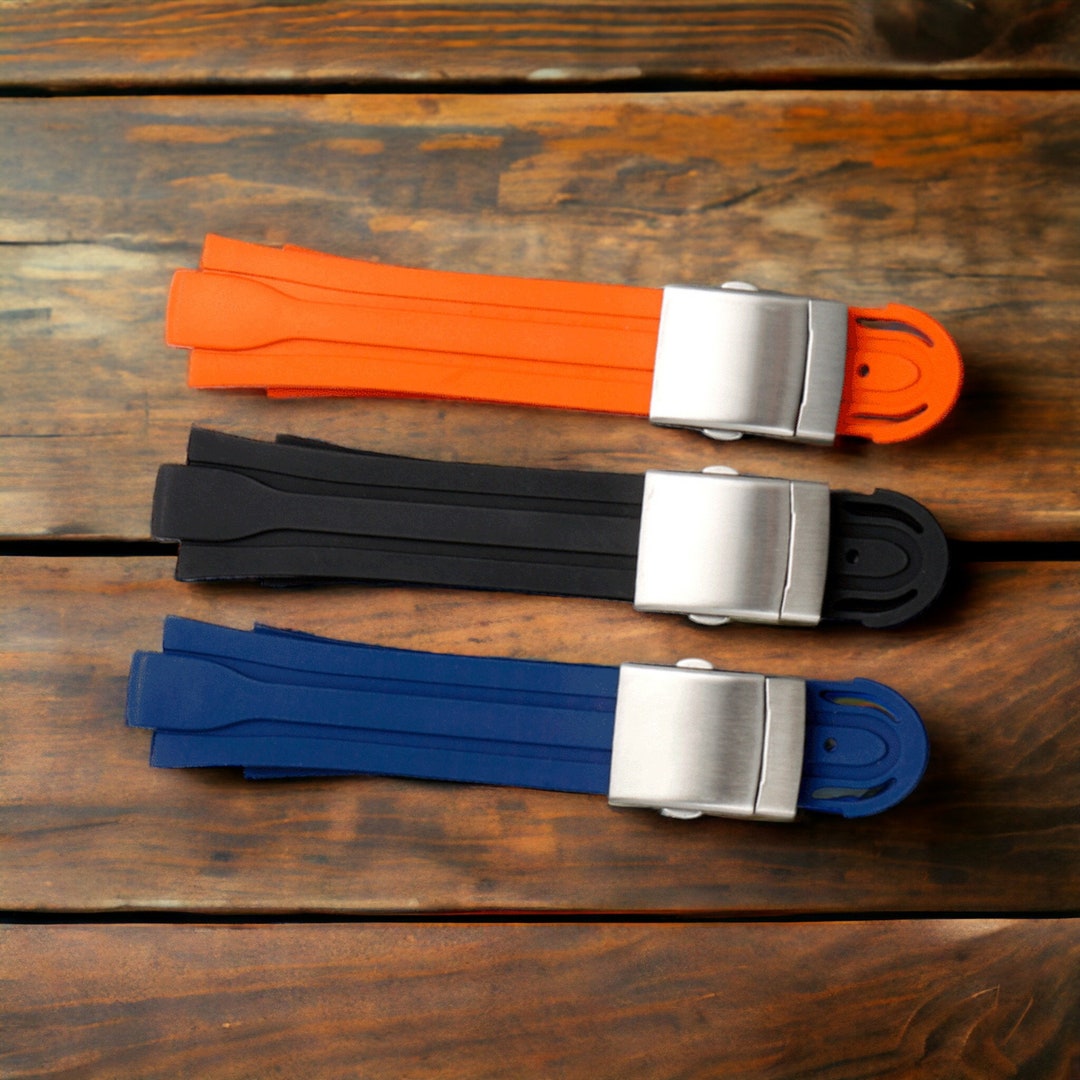 24x12mm Rubber Strap Fit for Oris Aquis 7730/7740 Diving - Etsy