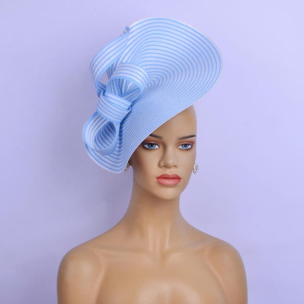 Light Blue Derby Hat - Etsy