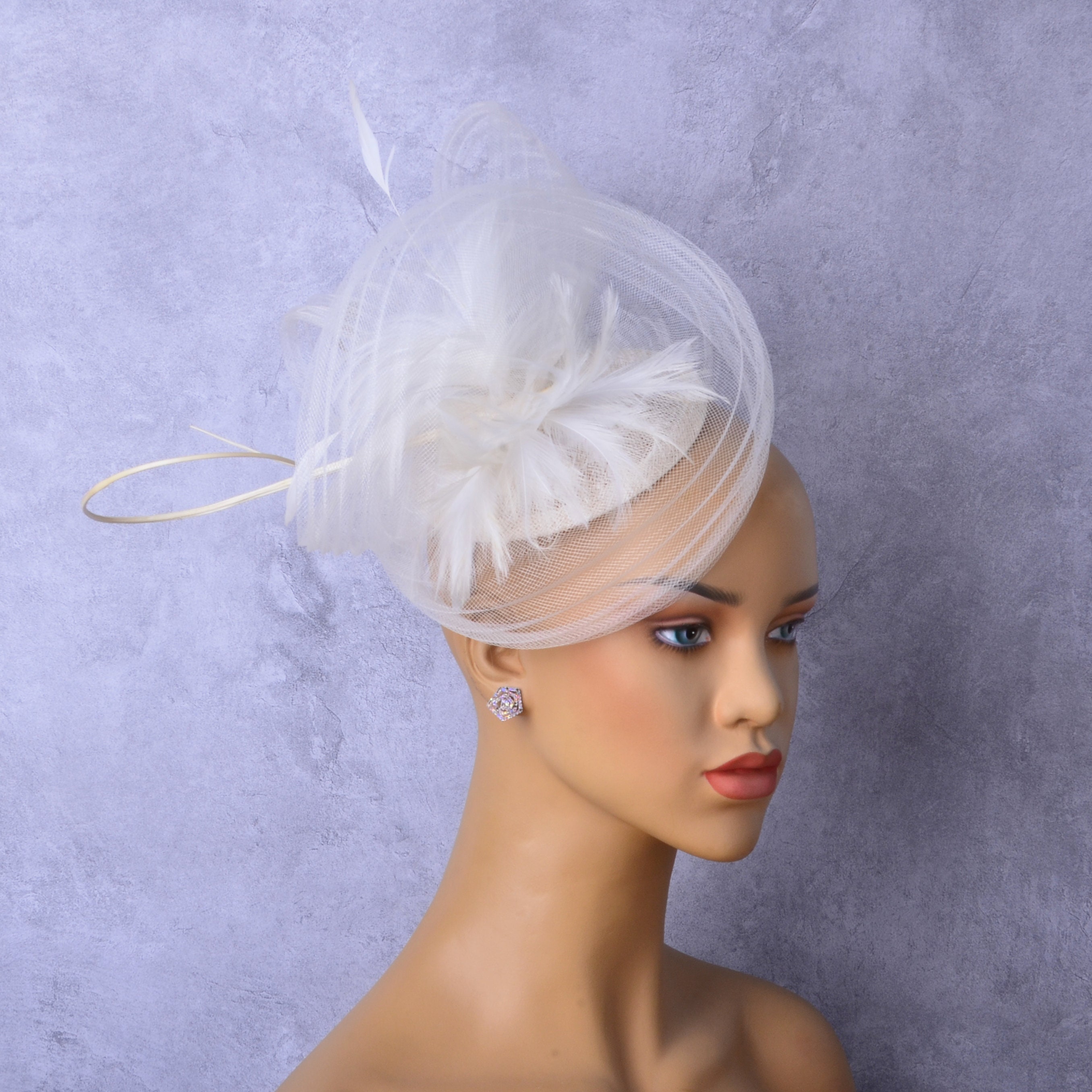 New Fascinator,women's Tea Party Hat,british Hat,melbourne Cup,kentucky ...