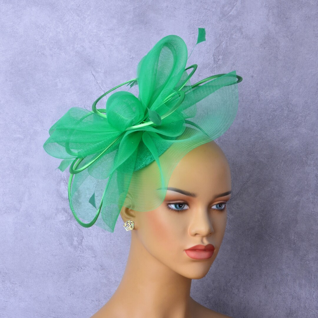 New Fascinator,women's Tea Party Hat,british Hat,melbourne Cup,kentucky ...