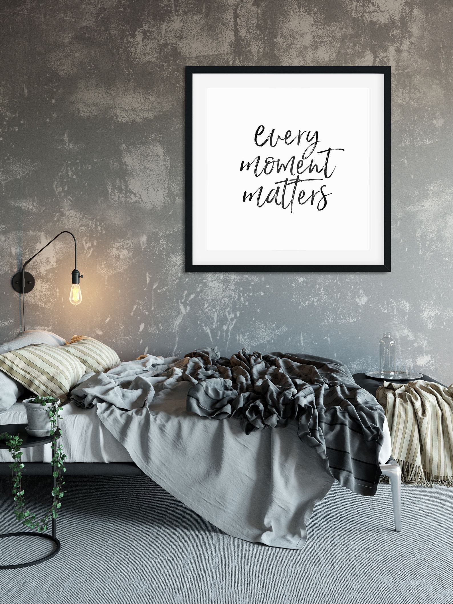 Every Moment Matters Art Print Gift for Her | Etsy