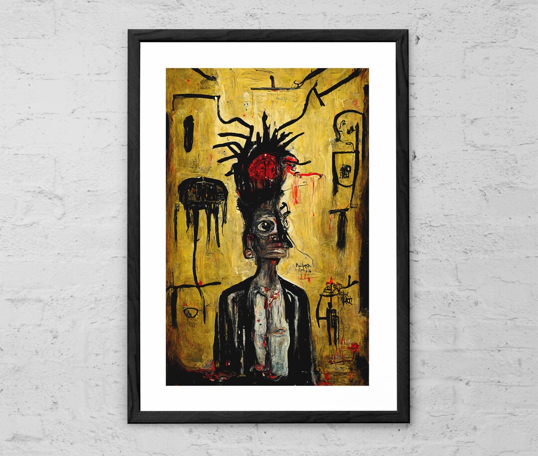 Disclosure - Painting - Art Print - Neo-expressionism - Abstract Art ...