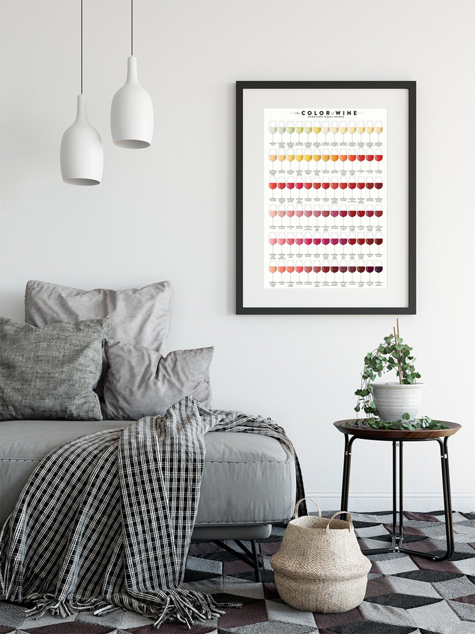 The Color of Wine - Art Print - Alcohol Wall Art - Wine Lover Poster ...