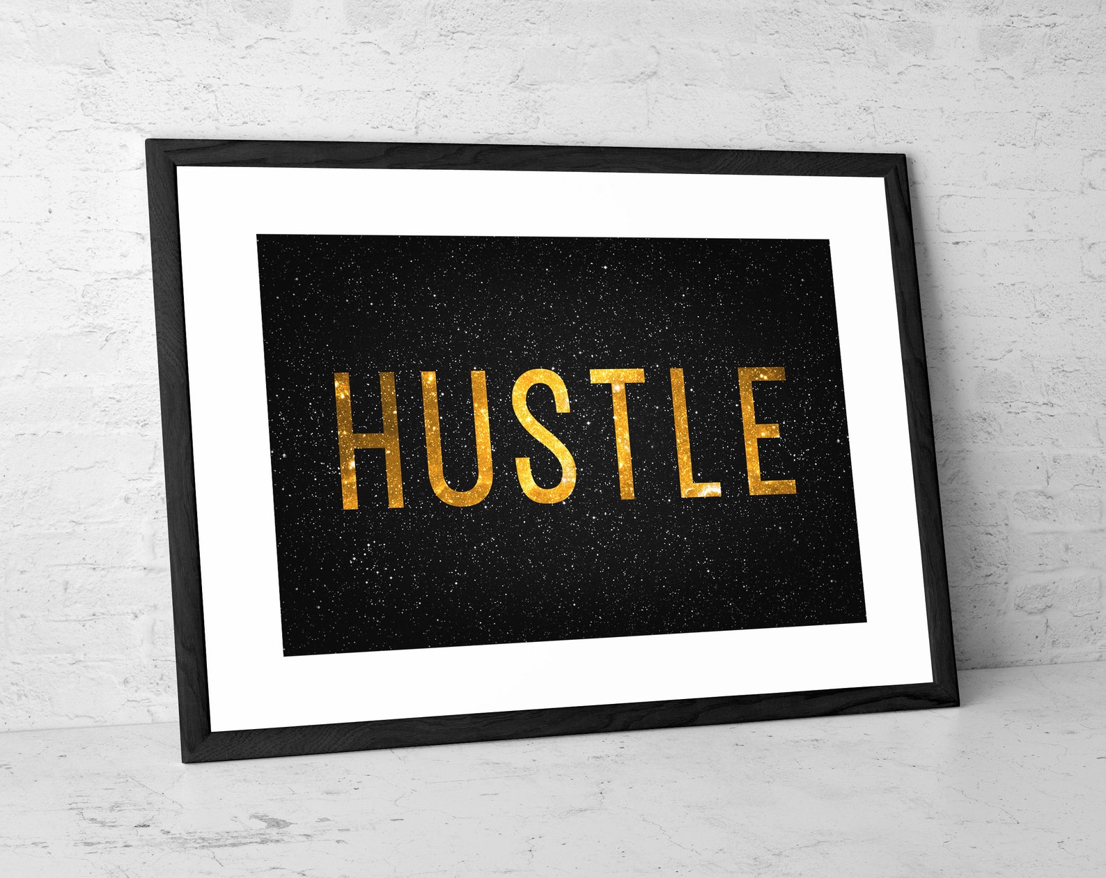 Hustle Hustle Art Print Dorm Decor Home Decor Wall - Etsy