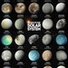 Moons of Our Solar System Art Print Solar System Poster - Etsy