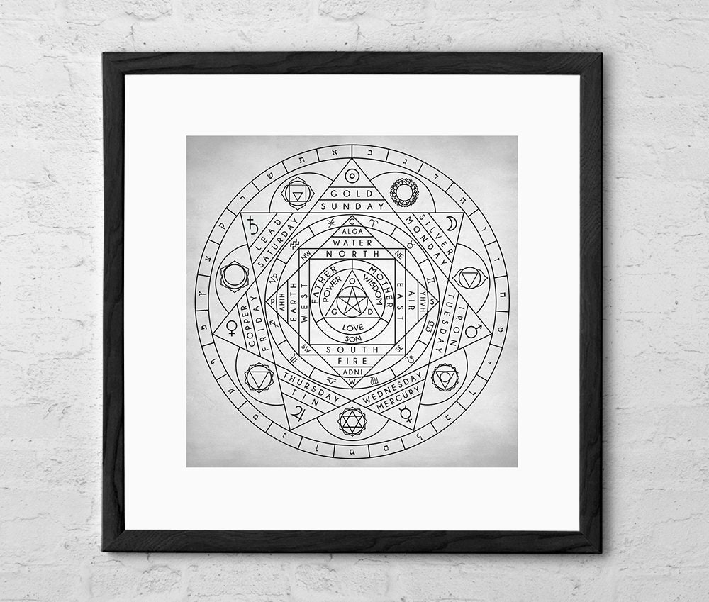 Hermetic Principles Sacred Geometry Mentalism Spiritual Gift Zodiac ...