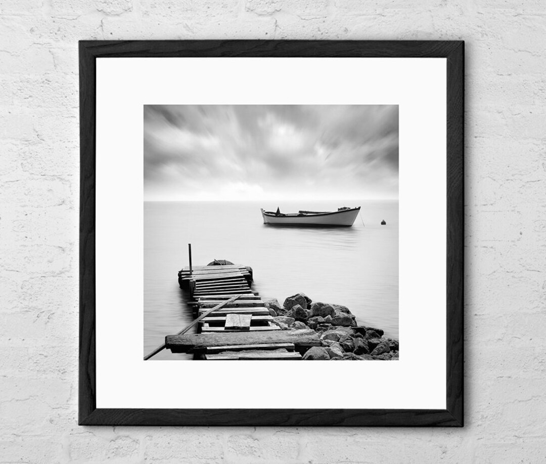 The Pier - Art Print - Jetty Wall Art - Sea Bridge Photo - Pier Wall ...