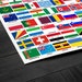 Flags of the World Art Print World Country Flags Poster Classroom Decor ...