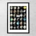 Moons of Our Solar System Art Print Solar System Poster - Etsy