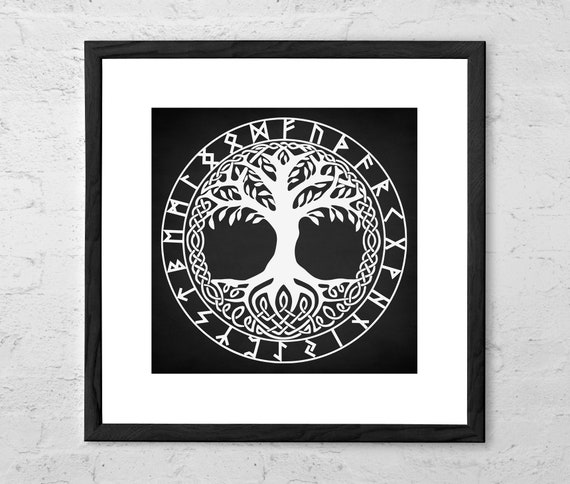 Yggdrasil Tree Symbol