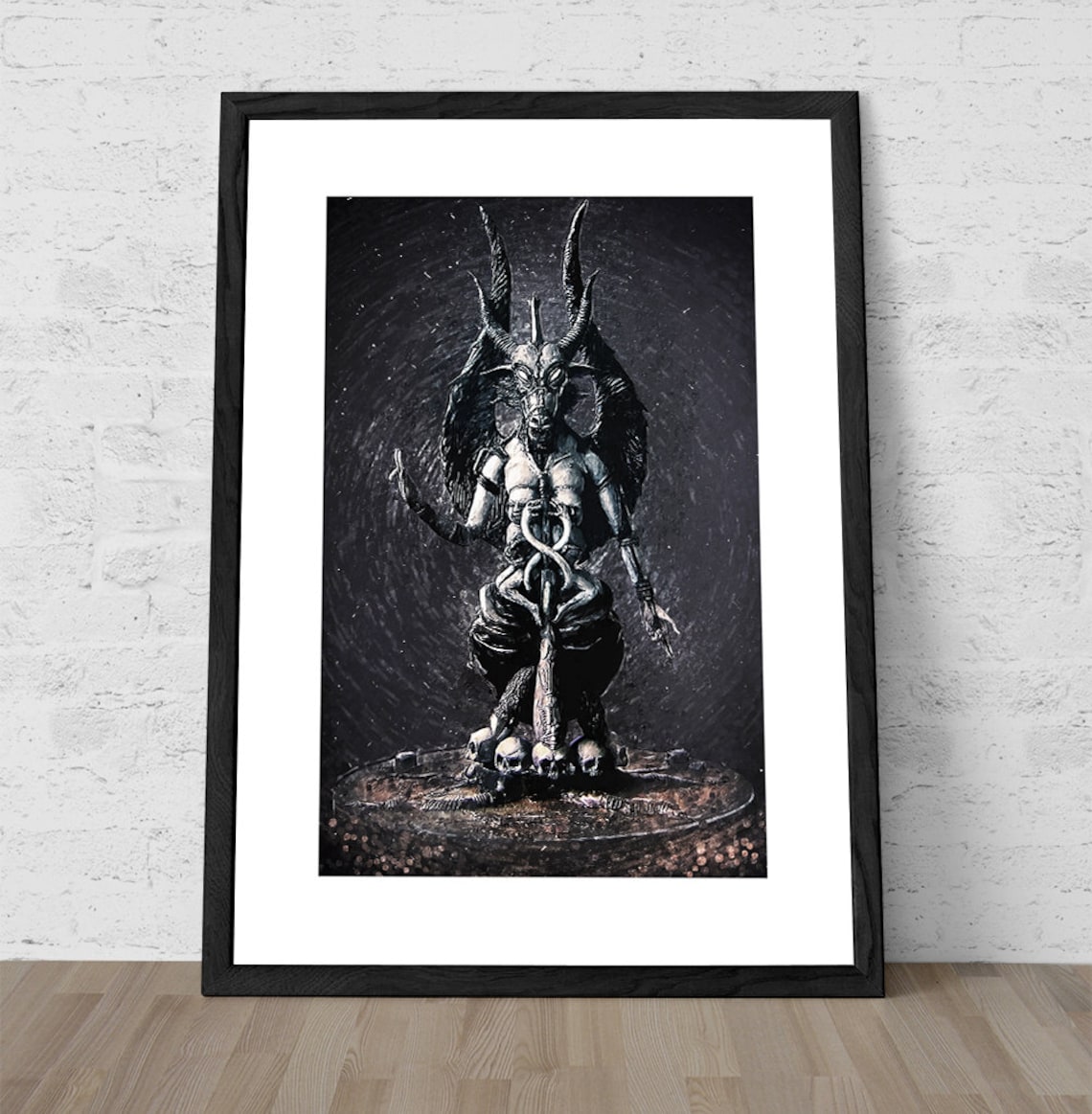 Baphomet Satan Baphomet Poster Baphomet Print Baphomet - Etsy