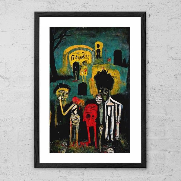 Horror Painting - Etsy