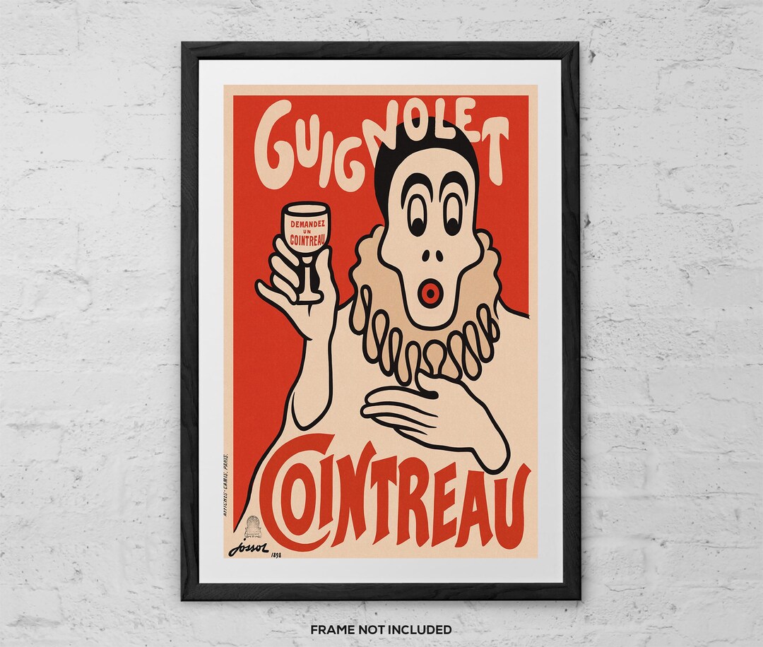 Guignolet Cointreau by Henri-gustave Jossot - Art Print - Vintage ...
