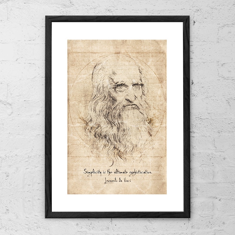 Leonardo Da Vinci Prints - Etsy