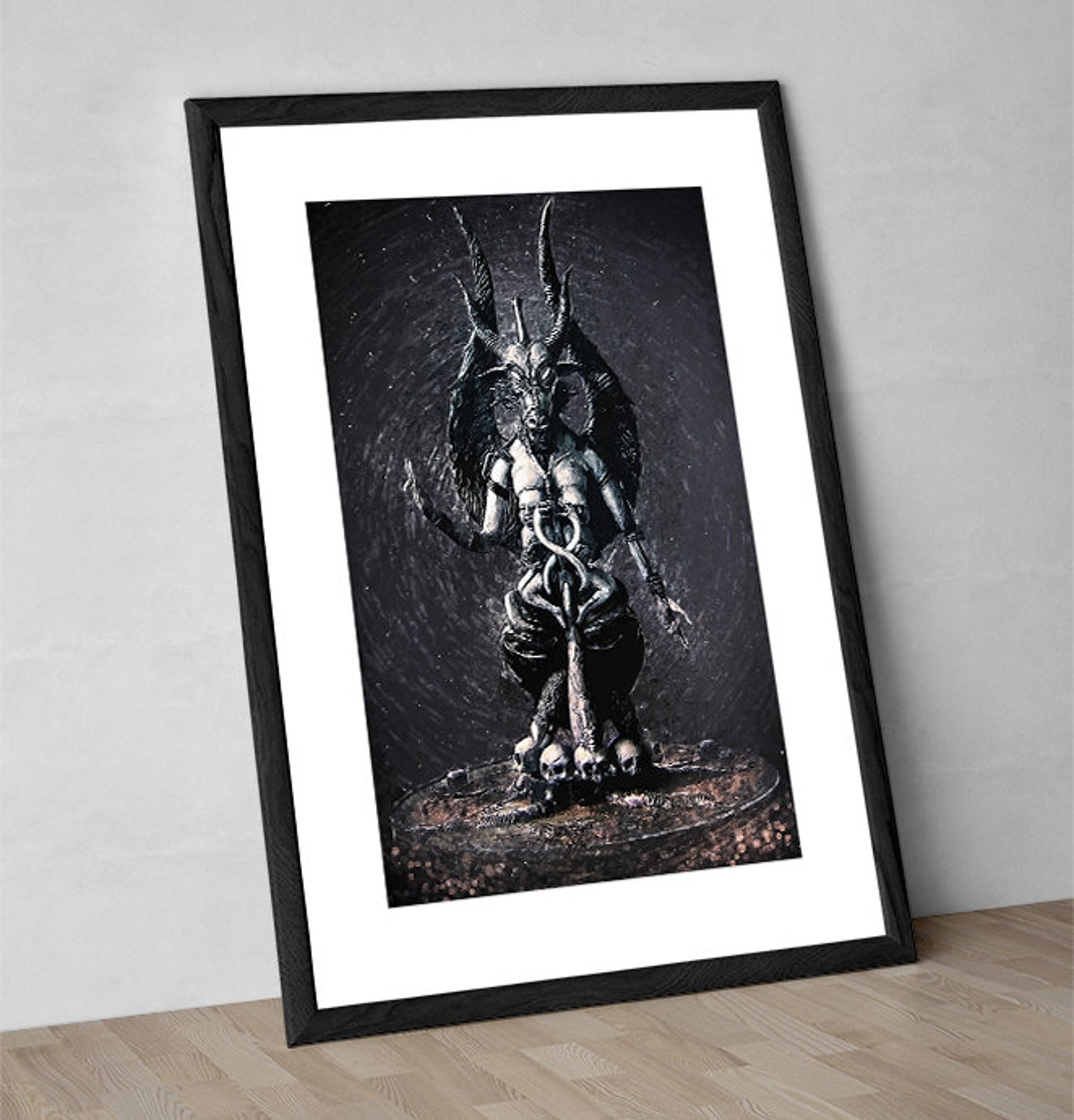 Baphomet Satan Baphomet Poster Baphomet Print Baphomet - Etsy