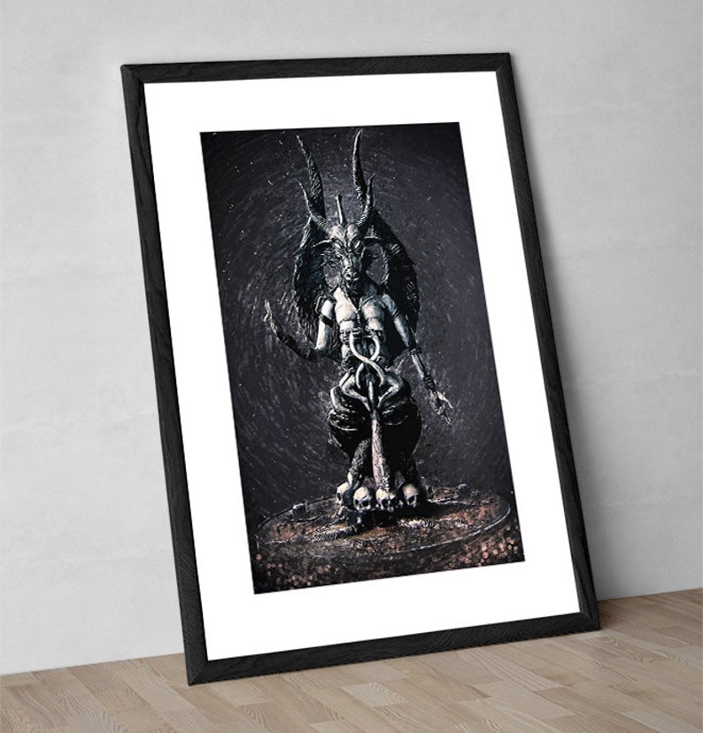 Baphomet Satan Baphomet Poster Baphomet Print Baphomet - Etsy