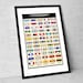 U.S. Army Ribbons Art Print United States Army Awards Medals - Etsy