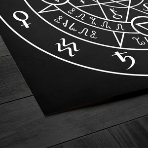 Alchemical Sigil - Art Print - Alchemical Symbols - Occult Decor - Wall ...