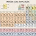 Periodic Table of Rock Music - Fine Art Print - Rock Poster - Rock ...