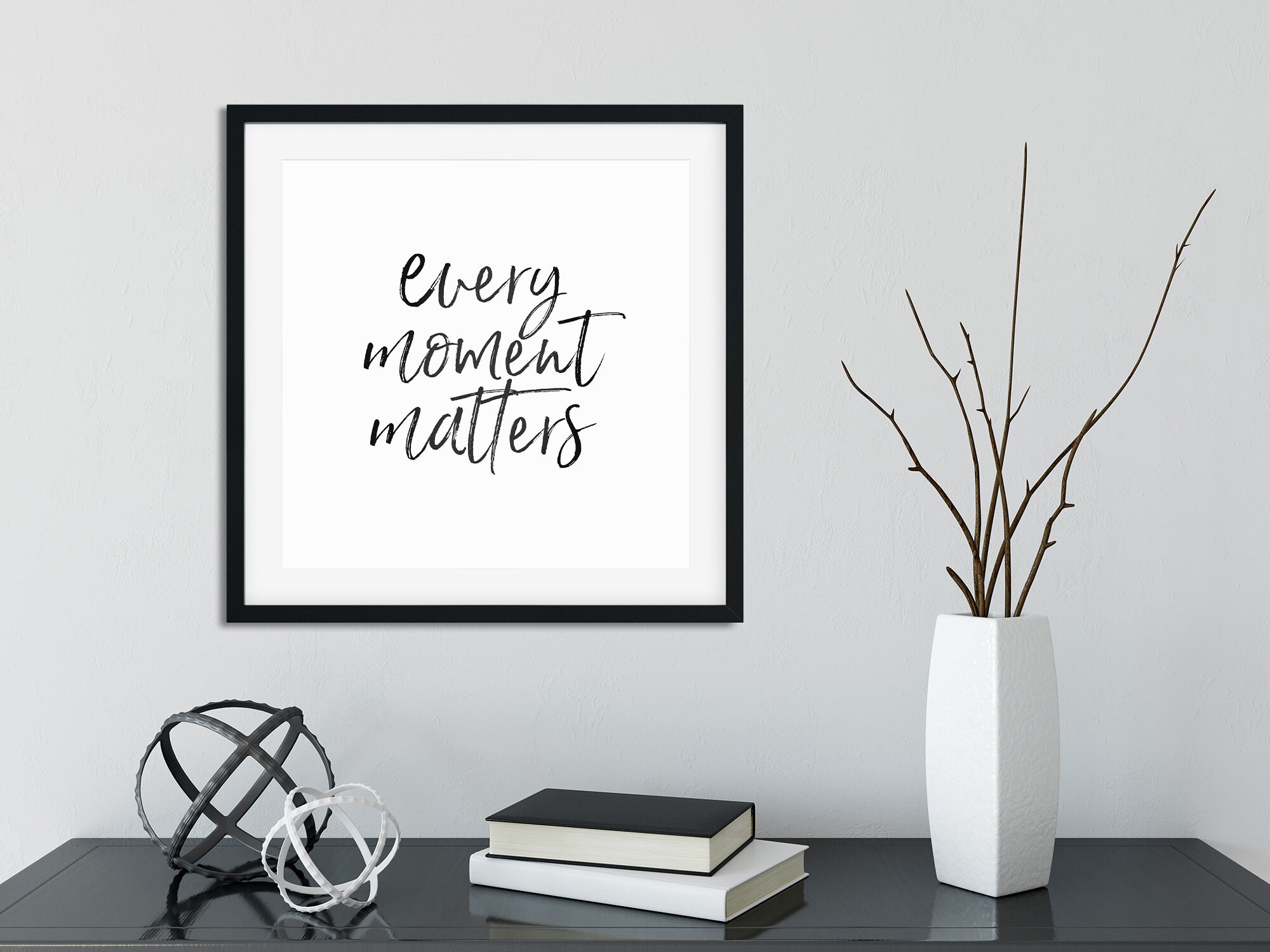 Every Moment Matters Art Print Gift for Her | Etsy