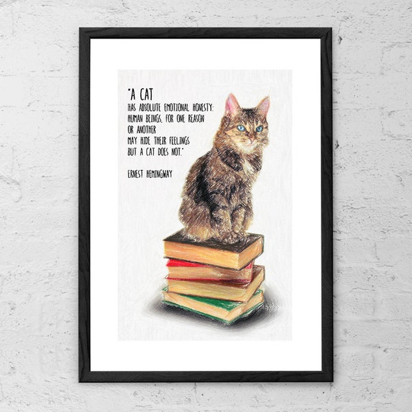 Cat Quote - Etsy