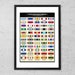 U.S. Army Ribbons Art Print United States Army Awards Medals - Etsy