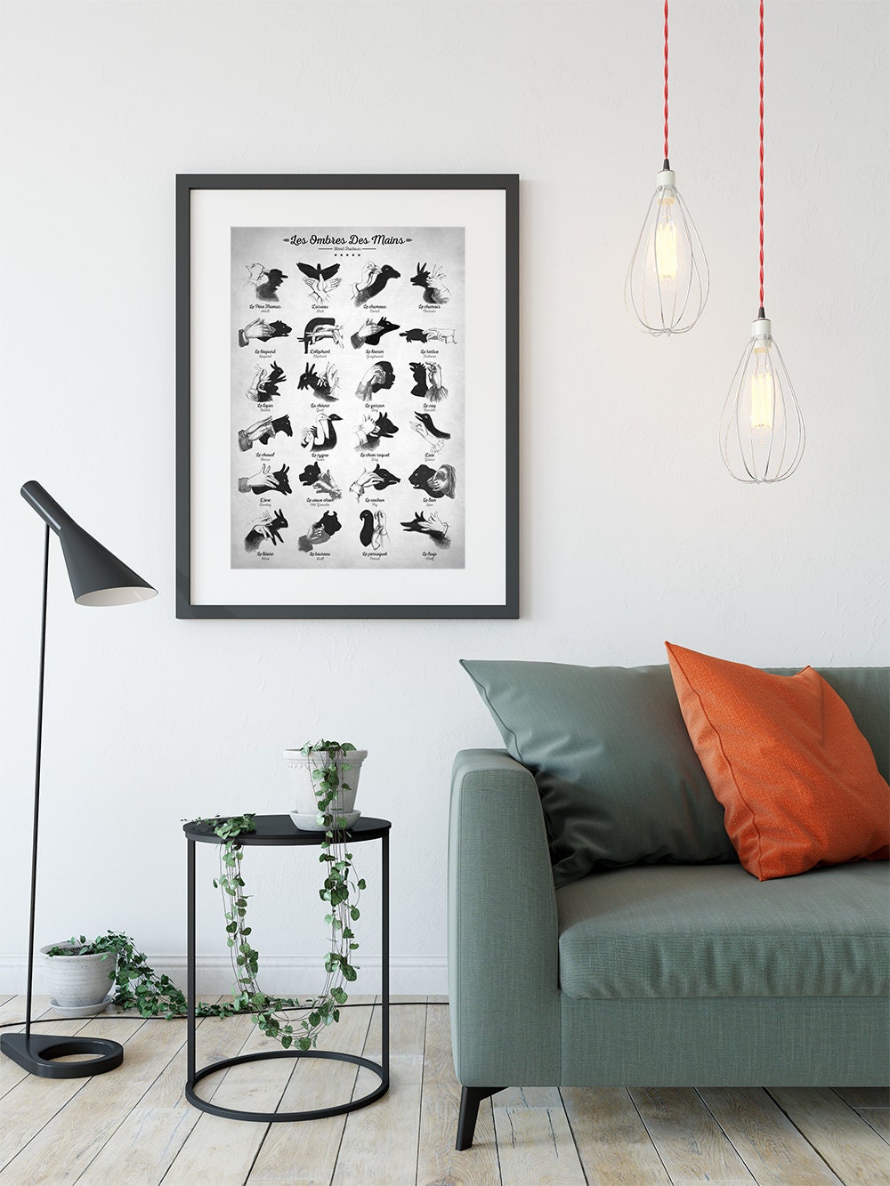 Hand Shadows - Ombromanie Illustrations - Shadowgraphy - Shadow Puppet ...