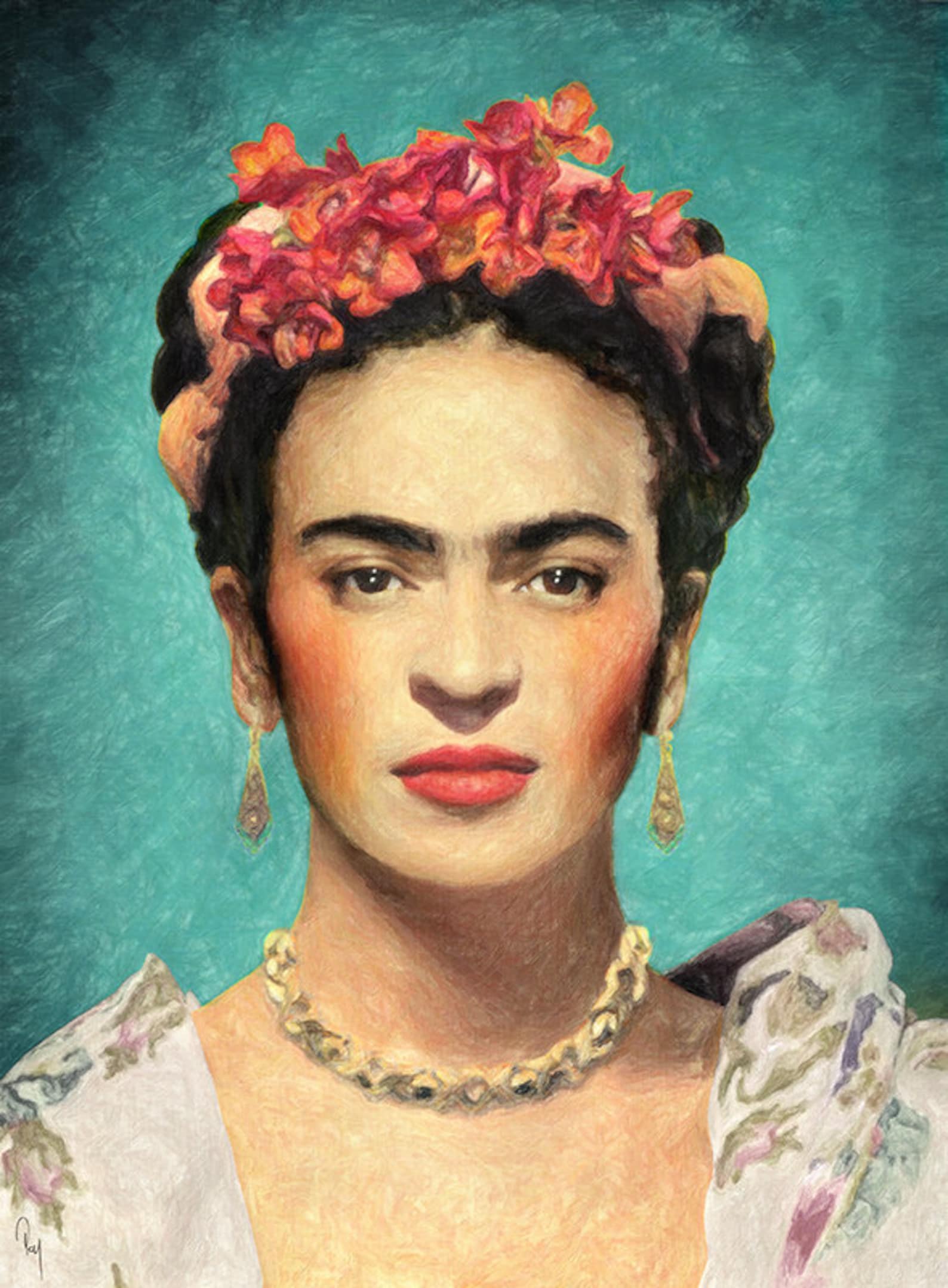 Frida Kahlo Painting Frida Kahlo Art Frida Kahlo Print - Etsy