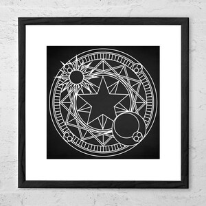 Cardcaptor Sakura - Clow Reed's Magic Circle - Art Print - Anime Magic ...