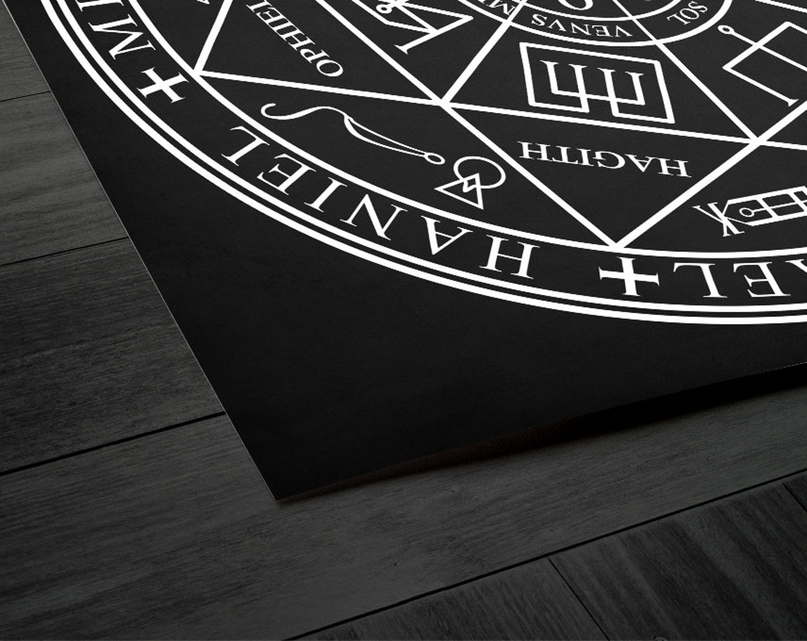 Seals of the Seven Archangels - Art Print - Sacred Geometry Poster ...