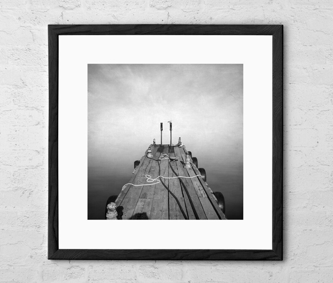 Sueño - Art Print - Jetty Wall Art - Wooden Pier Print - Sea Bridge ...