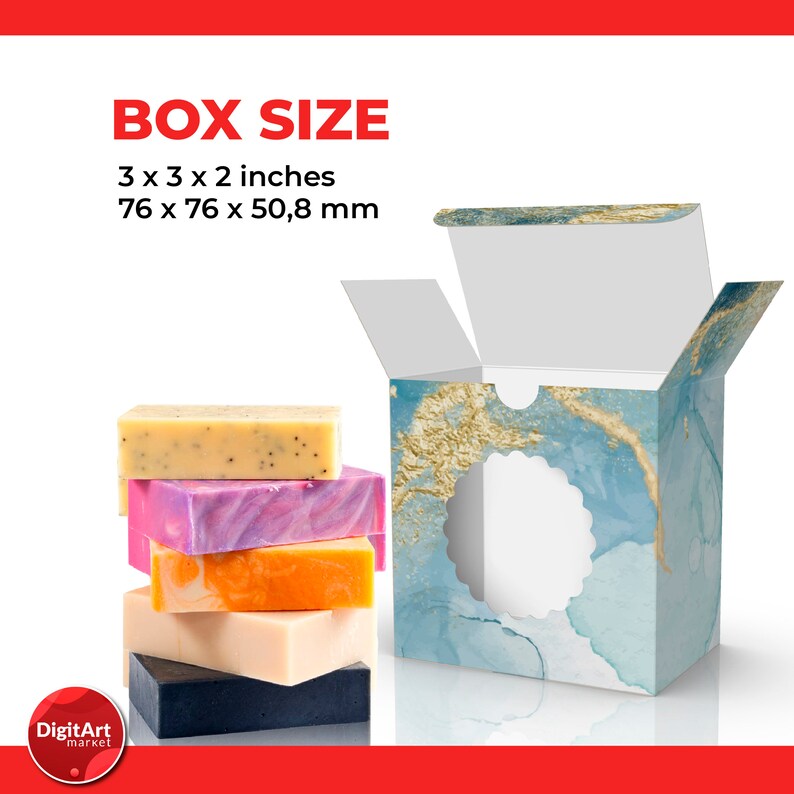 Soap Box Template SVG Bundle Soap Packaging Soap Container | Etsy