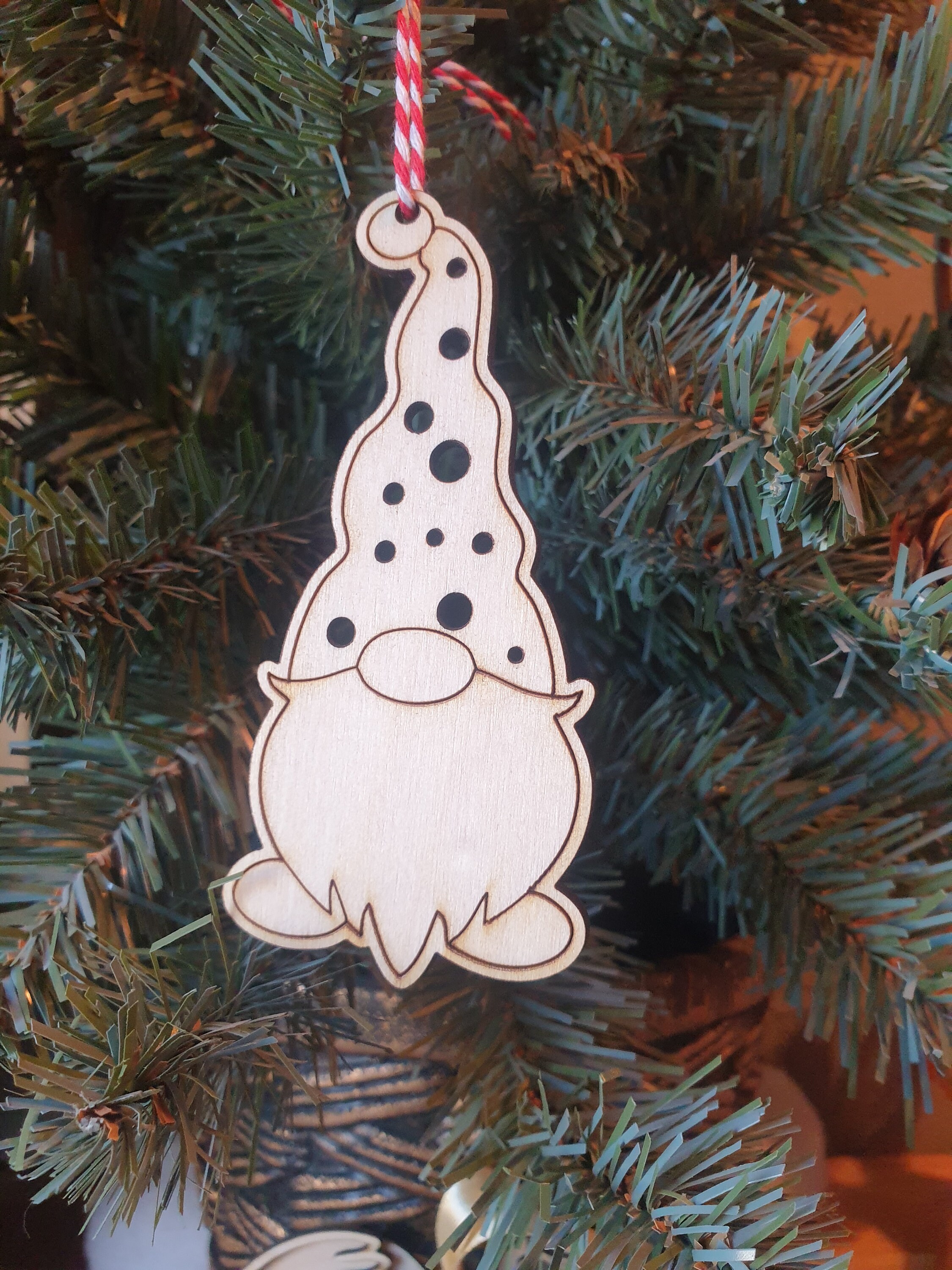 Christmas Gonk Tree Baubles - Etsy UK