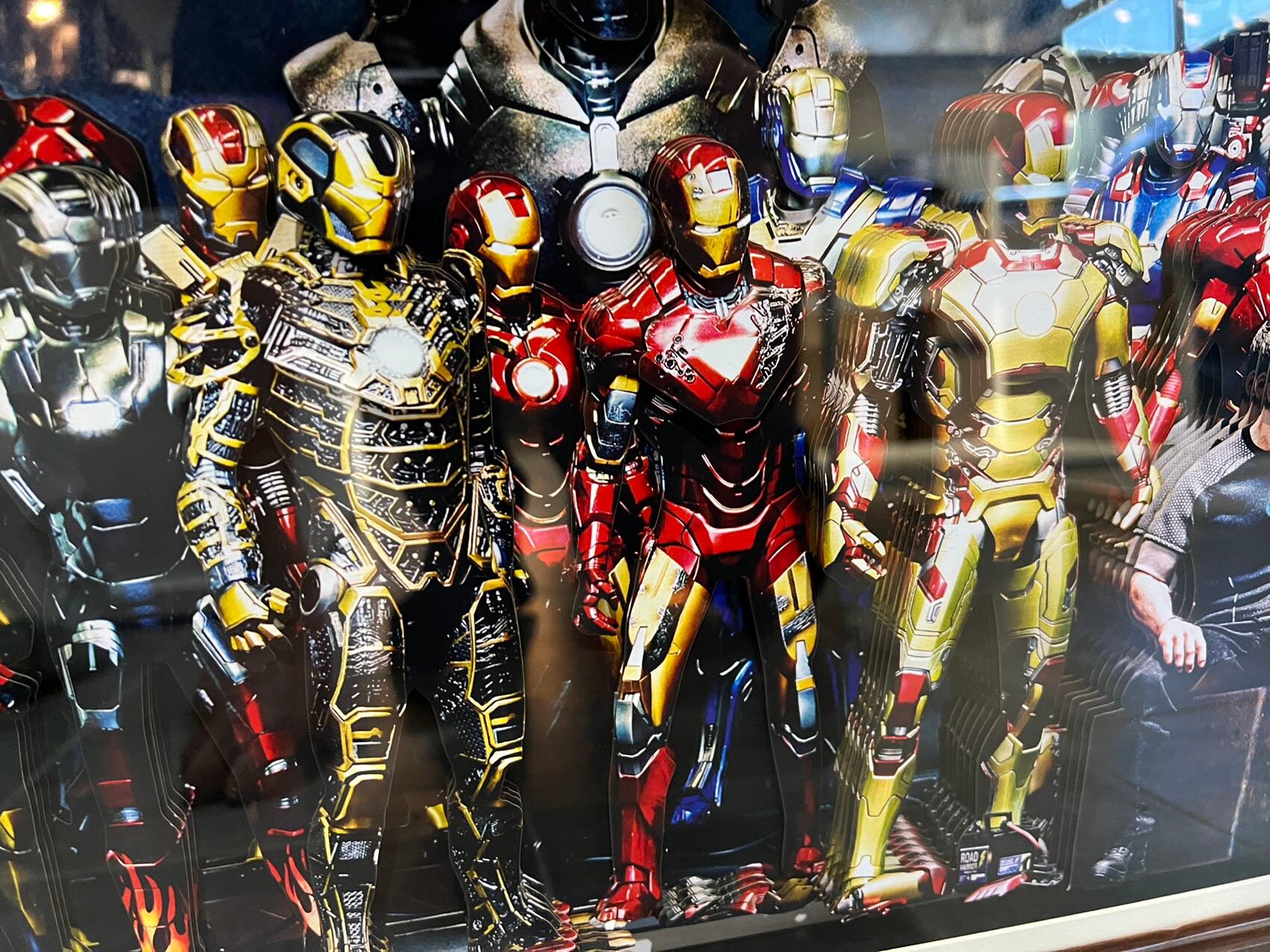 3D Iron Man Fan Art Frame/ Ready to Hang/ Table Top Frame - Etsy