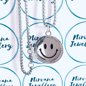Smiley Face Necklace Sad Face Necklace Emoji Necklace - Etsy