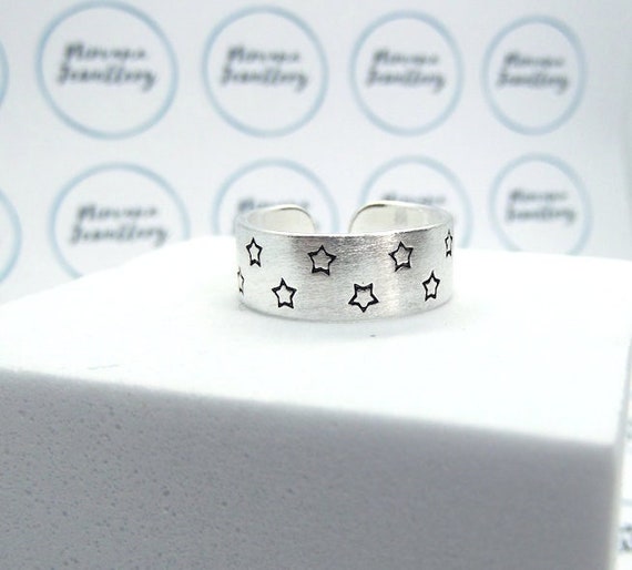 Adjustable Star Ring | Etsy