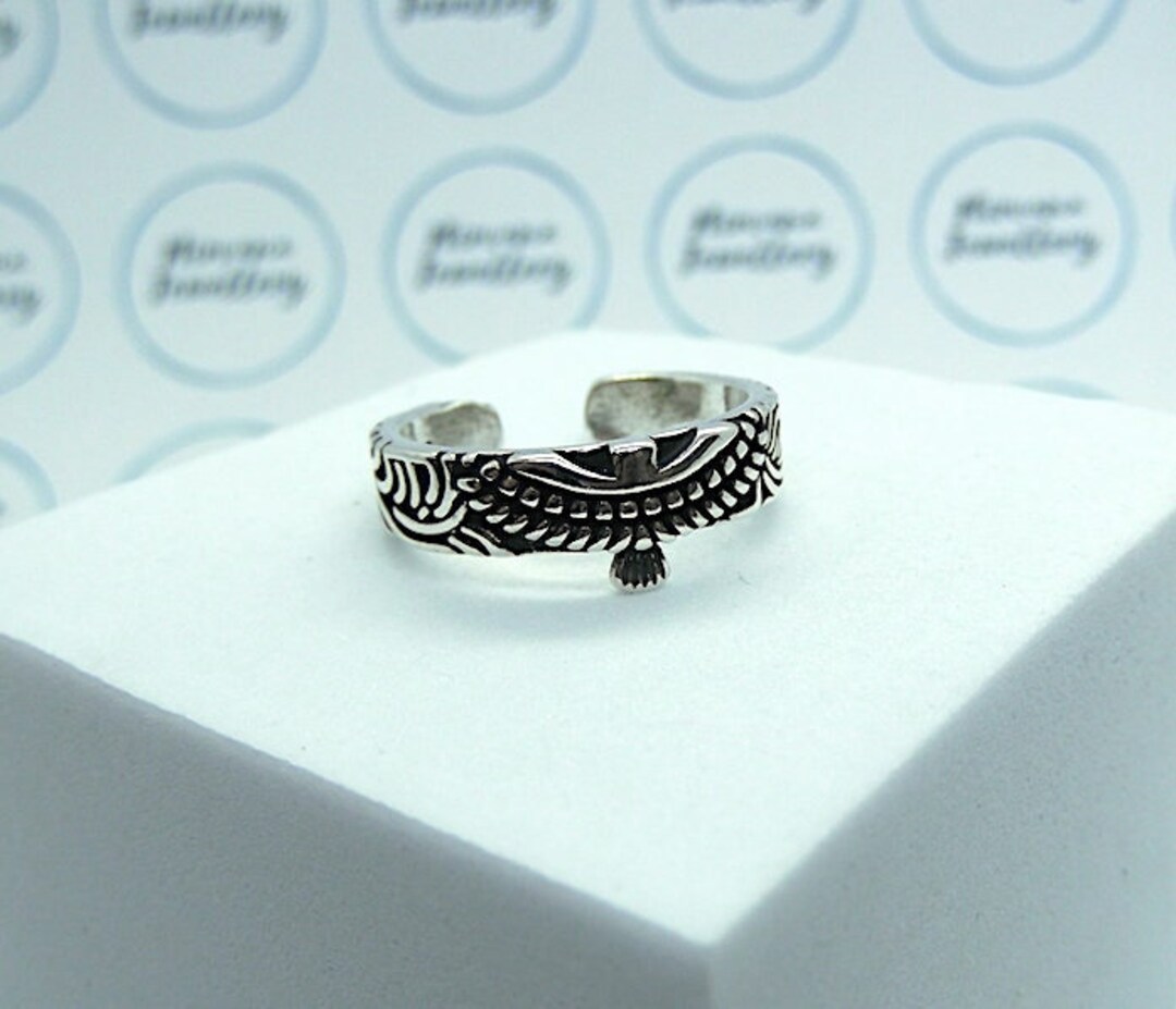 Adjustable Eagle Ring - Etsy