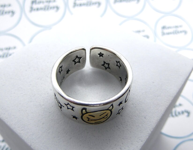 Adjustable Devil Ring Vampire Ring | Etsy