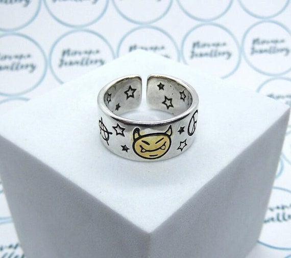 Adjustable Devil Ring Vampire Ring | Etsy