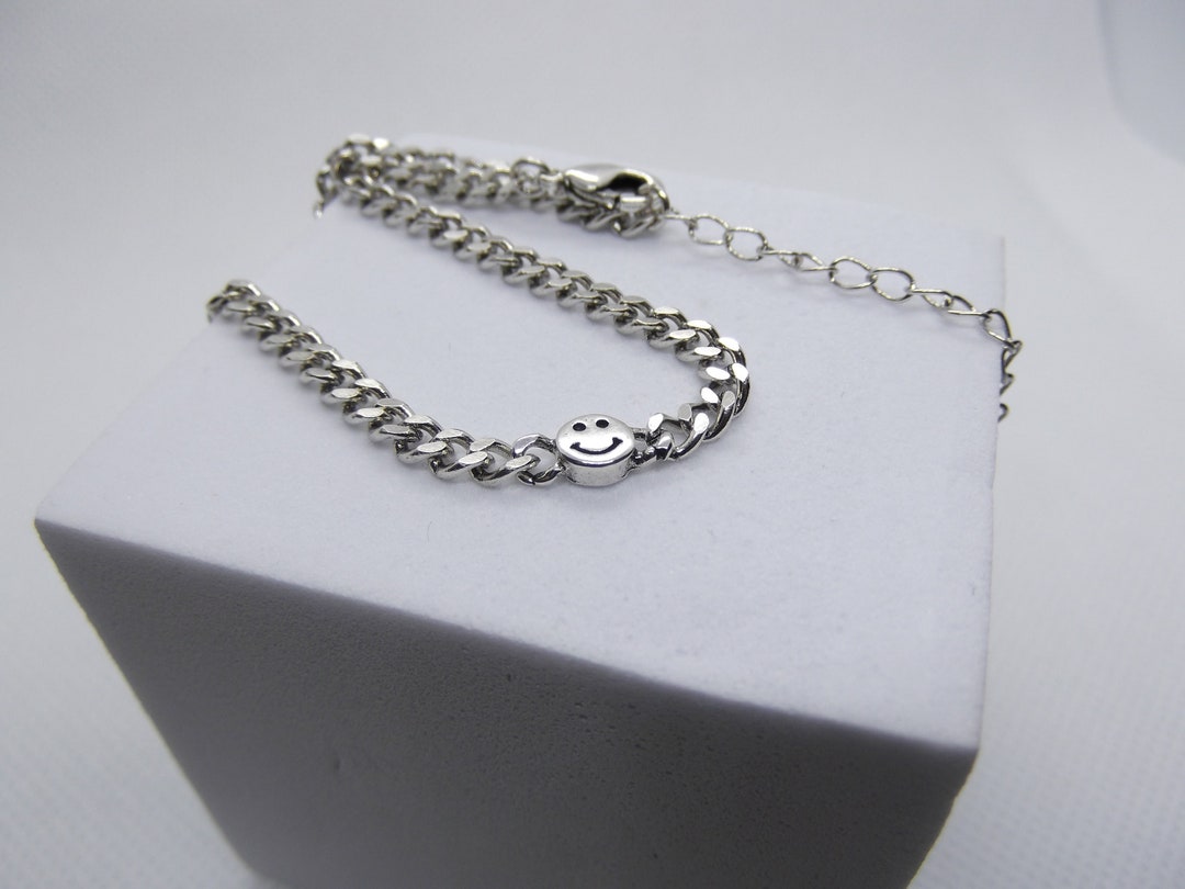Smiley Face Bracelet, Smiley Bracelet, Smile Bracelet, Emoji Bracelet ...