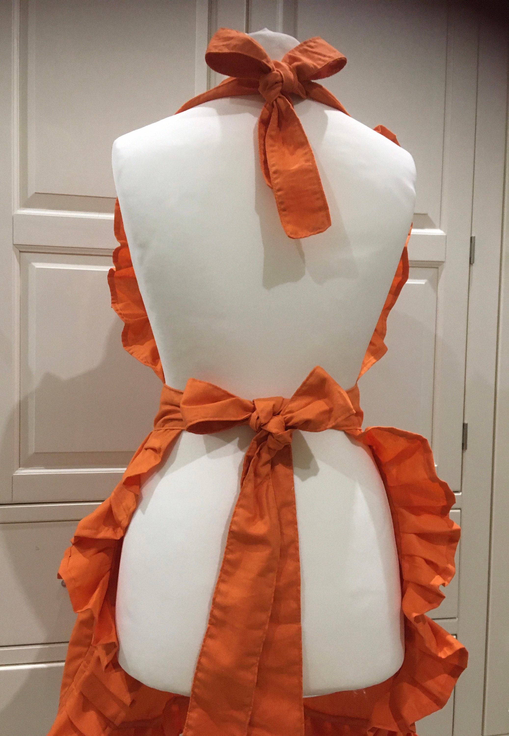 Handmade Made to Order Victorian Retro Style Vintage Orange Detailed ...