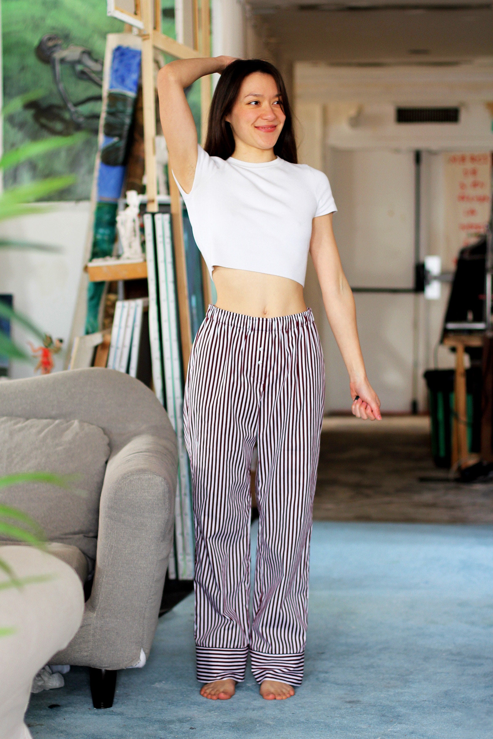 Unisex Boxer Pajama Pants XS-2XL #diyboxerpants PDF Sewing Pattern - Etsy