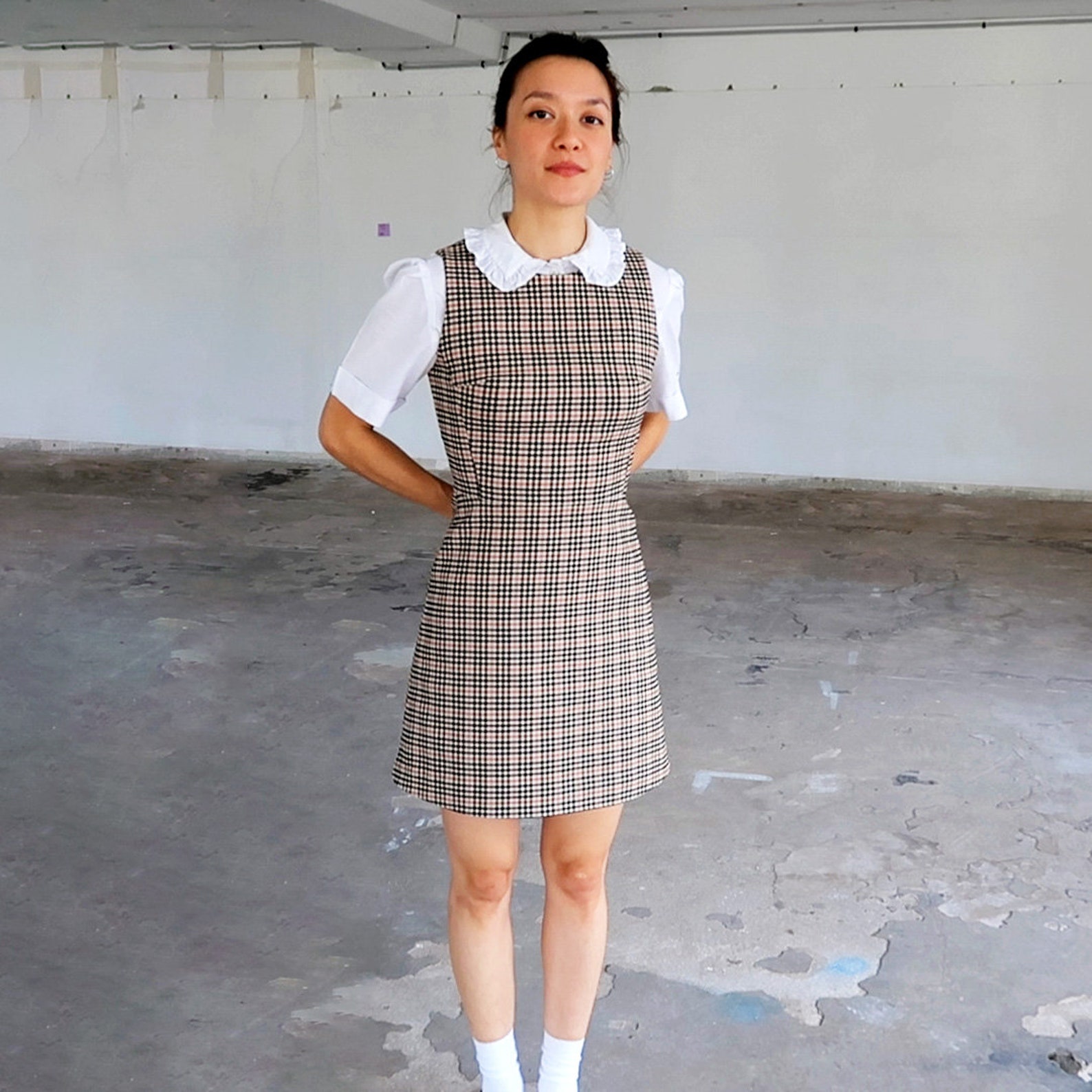 Sleeveless Preppy Dress for Summer and Winter PDF Sewing Pattern - Etsy