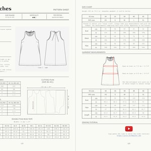 A Line Mini Summer Dress #astriddiydress PDF Digital Sewing Pattern - Etsy