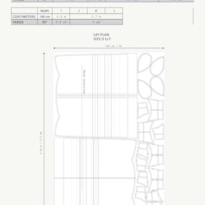 Basque Waist Gathered Skirt Amabel PDF Sewing Pattern - Etsy