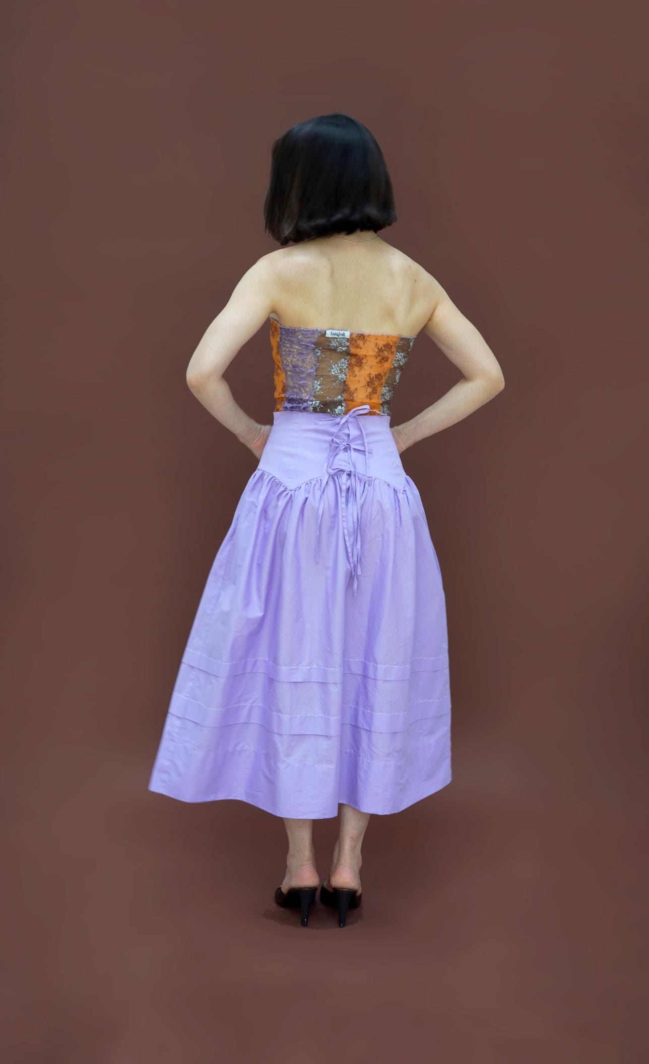 Basque Waist Gathered Skirt Amabel PDF Sewing Pattern - Etsy