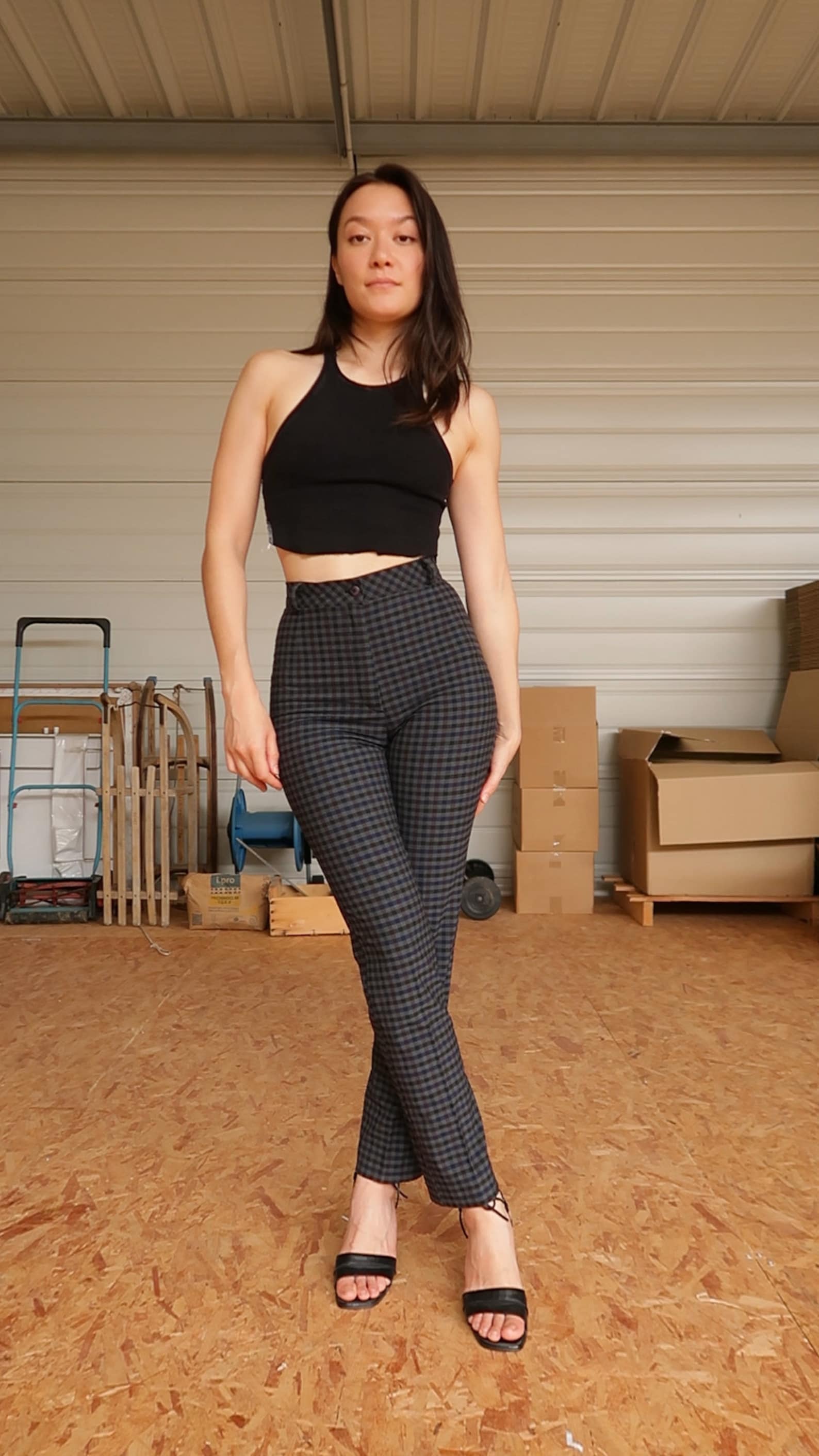 Slim Fit High Waisted Pants Doretta dorettadiypants PDF - Etsy