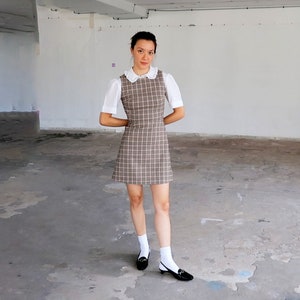 Sleeveless Preppy Dress for Summer and Winter PDF Sewing Pattern - Etsy